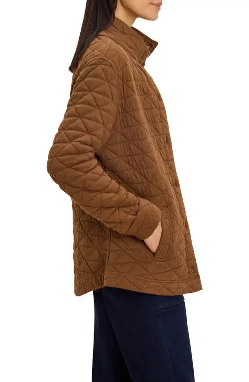 NIC+ZOE Quilted Femme Knit Jacket