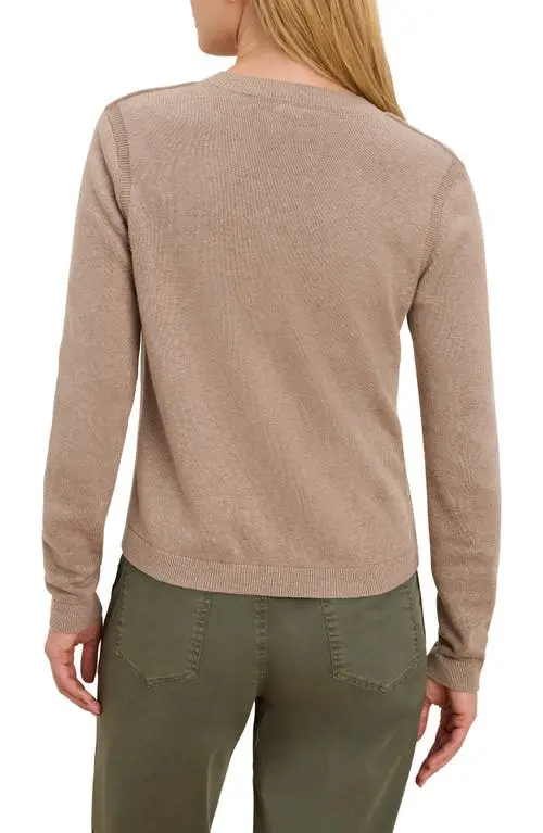 NIC+ZOE Cotton Button-front Cardigan