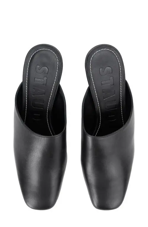 Staud Monica Heeled Mule - Black