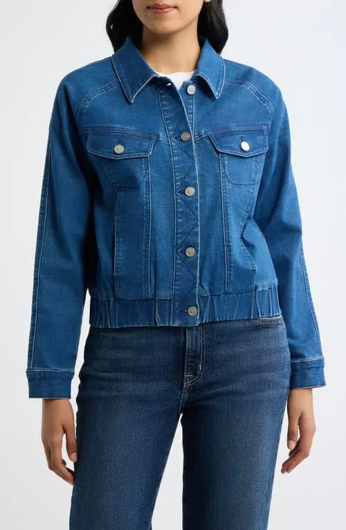 CITY BLUES Denim Bomber Jacket