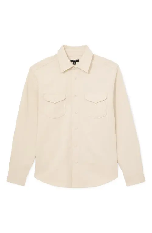 REISS Astra Cotton Shirt Jacket