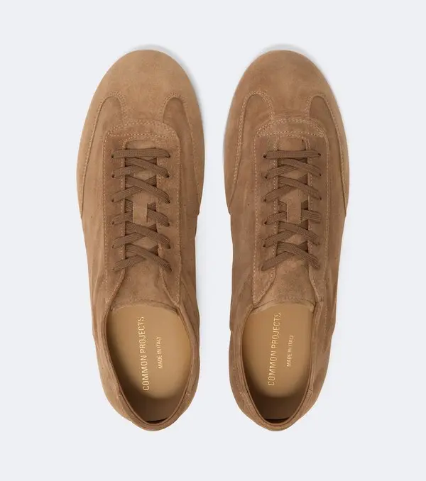 COMMON PROJECTS Driving Suede Sneakers - Beige