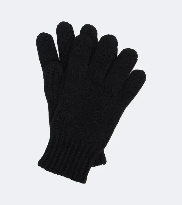 THE ROW Pleon Cashmere Gloves - Black