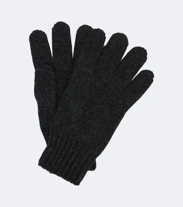 THE ROW Pleon Cashmere Gloves - Grey
