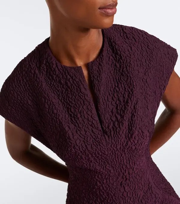 ROKSANDA Rova Cloqué Midi Dress