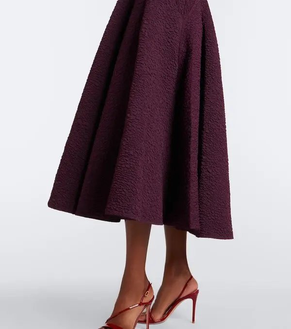 ROKSANDA Rova Cloqué Midi Dress