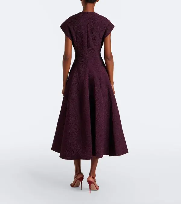 ROKSANDA Rova Cloqué Midi Dress