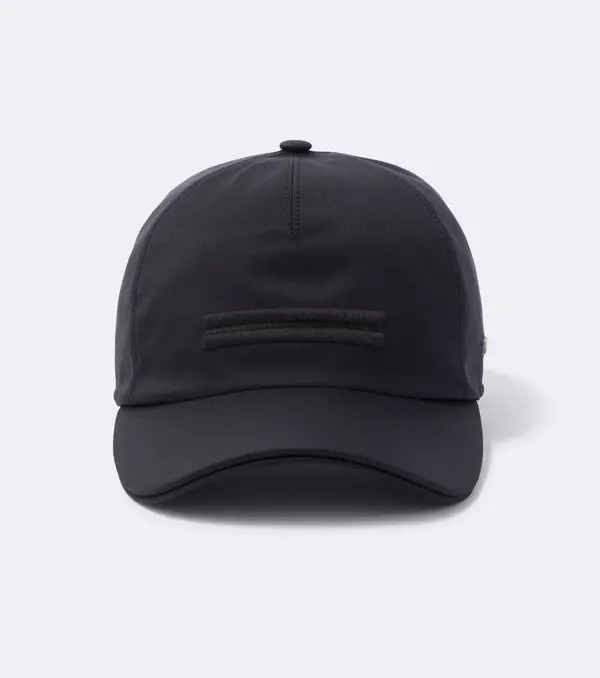 Zegna Embroidered Baseball Cap