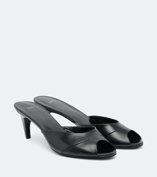 JUDE Cave Leather Mules