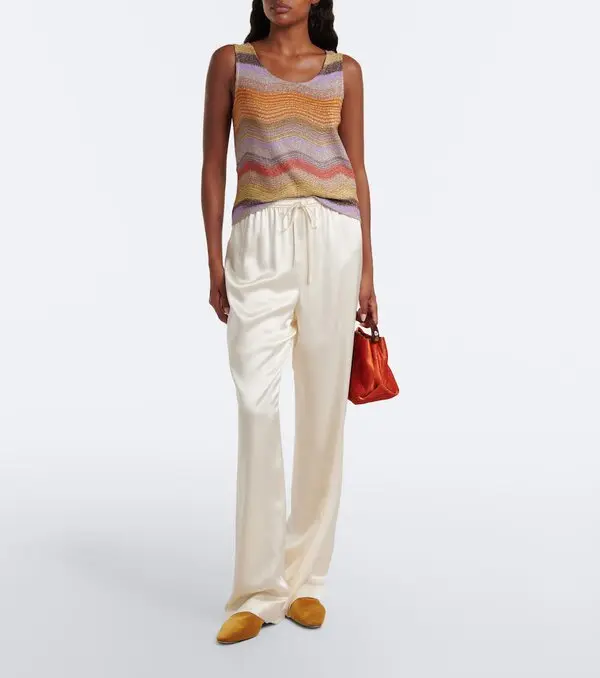 Missoni Wave Lamé Top