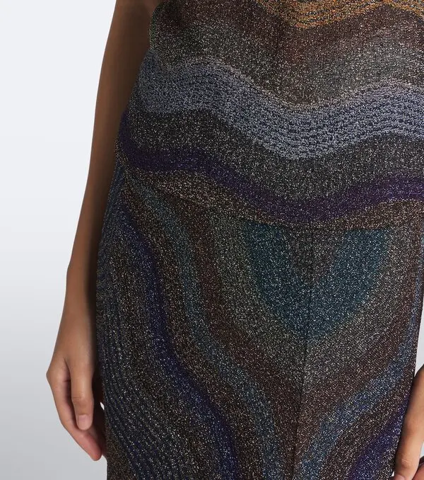 Missoni Wave Lamé Top