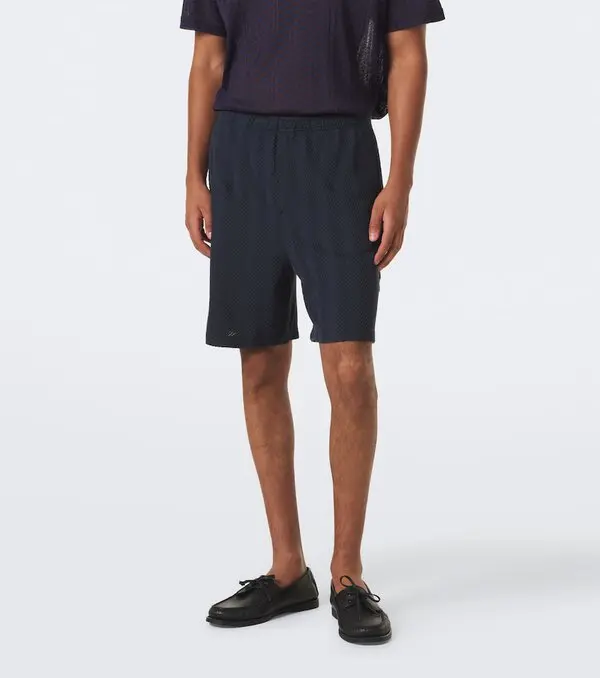 Missoni Zigzag Cotton-blend Bermuda Shorts