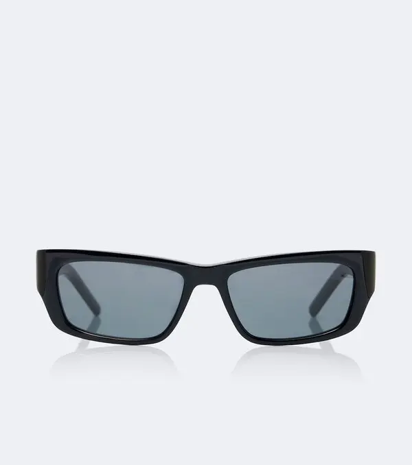 Saint Laurent Jazz Rectangular Sunglasses - Black