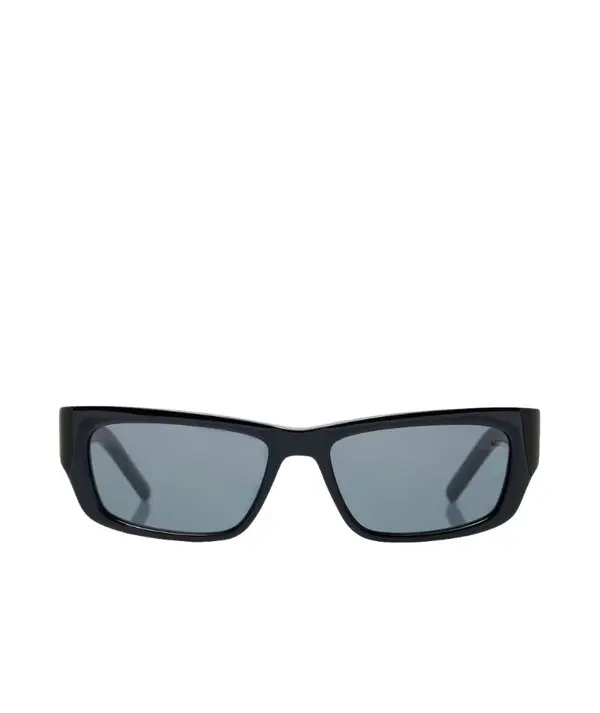 Saint Laurent Jazz Rectangle Sunglasses - Black