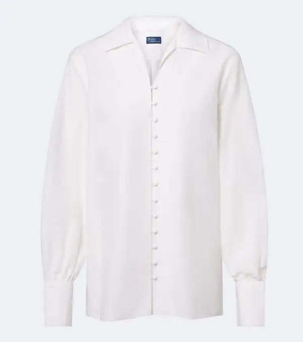 Polo Ralph Lauren Cotton And Silk Blouse