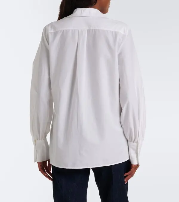 Polo Ralph Lauren Cotton And Silk Blouse