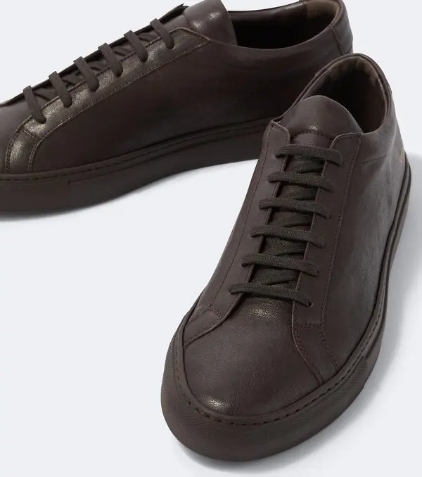 COMMON PROJECTS Original Achilles Leather Sneakers - Brown