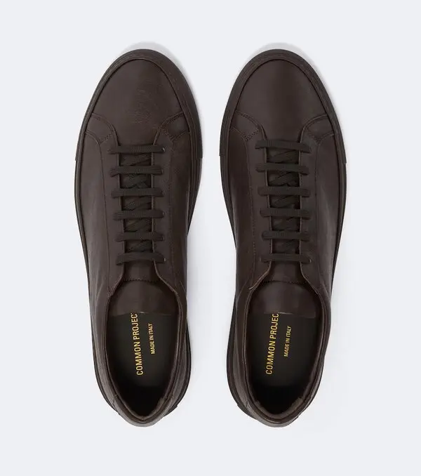 COMMON PROJECTS Original Achilles Leather Sneakers - Brown