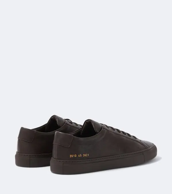 COMMON PROJECTS Original Achilles Leather Sneakers - Brown