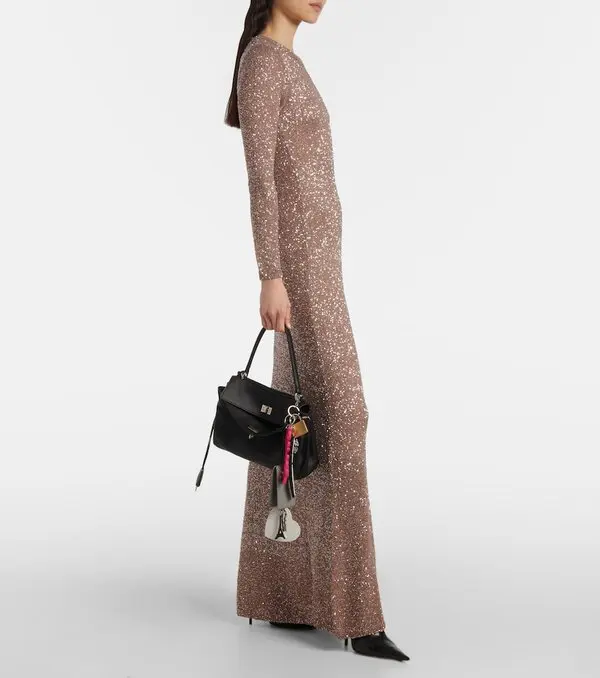 Balenciaga Rodeo Small Leather Tote Bag