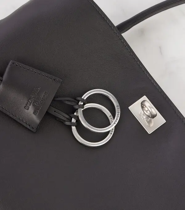 Balenciaga Rodeo Small Leather Tote Bag