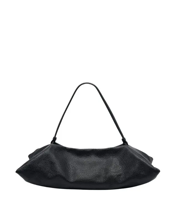 Altuzarra Origami Medium Leather Shoulder Bag - Black