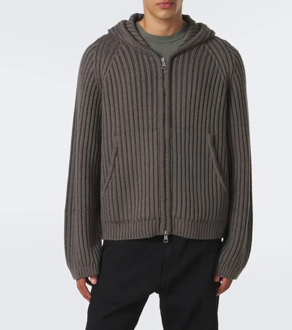 Our Legacy Level Wool Zip-up Hoodie