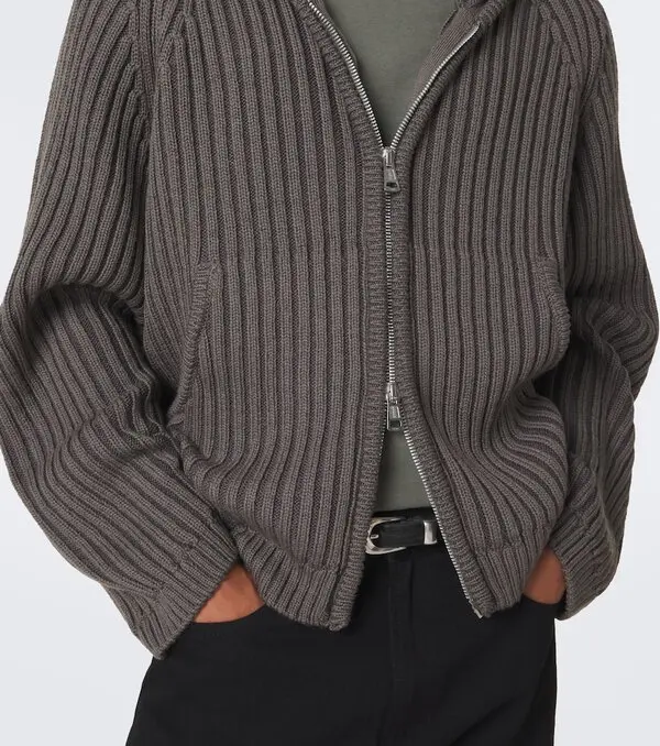 Our Legacy Level Wool Zip-up Hoodie