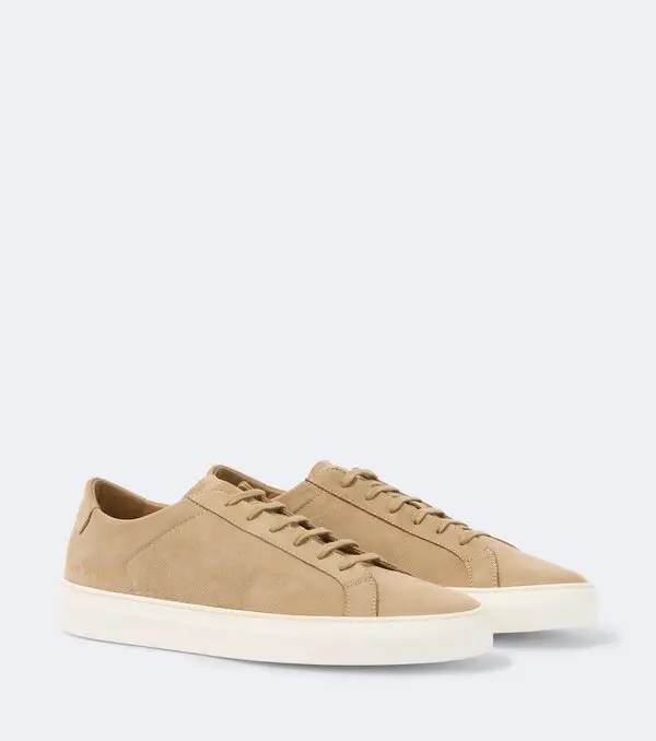 COMMON PROJECTS Achilles Leather Sneakers - Beige