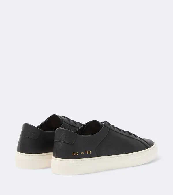 COMMON PROJECTS Achilles Leather Sneakers - Black