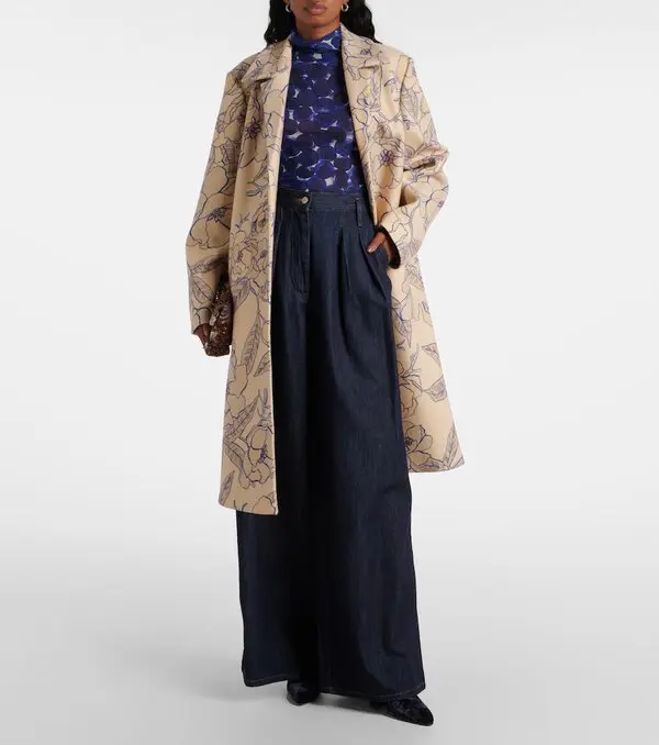 Dries Van Noten High-rise Wide-leg Jeans