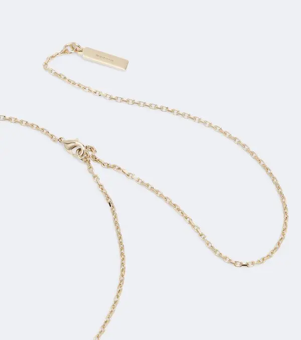 Victoria Beckham Ambra Gold-plated Pendant Necklace