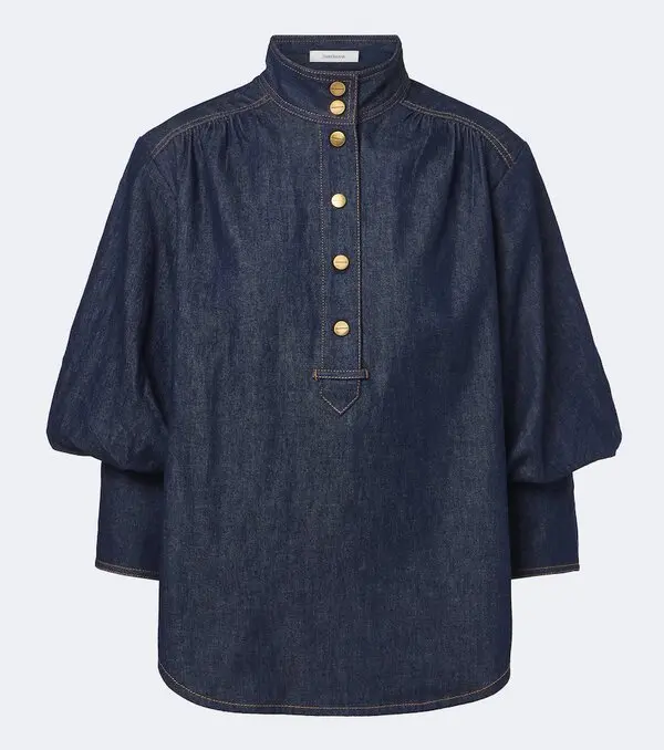 Zimmermann Denim Blouse