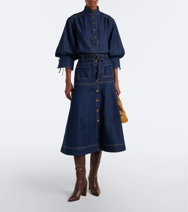 Zimmermann Denim Blouse