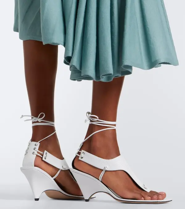 CHRISTEN Edge Leather Sandals
