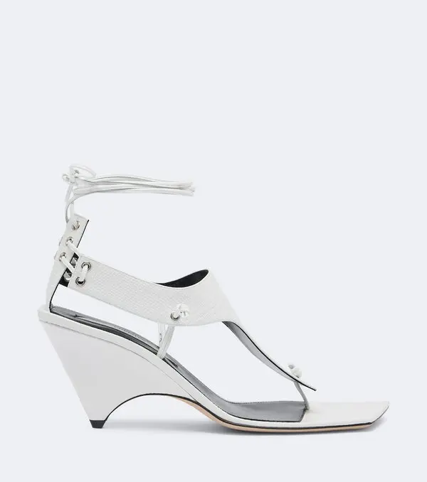 CHRISTEN Edge Leather Sandals