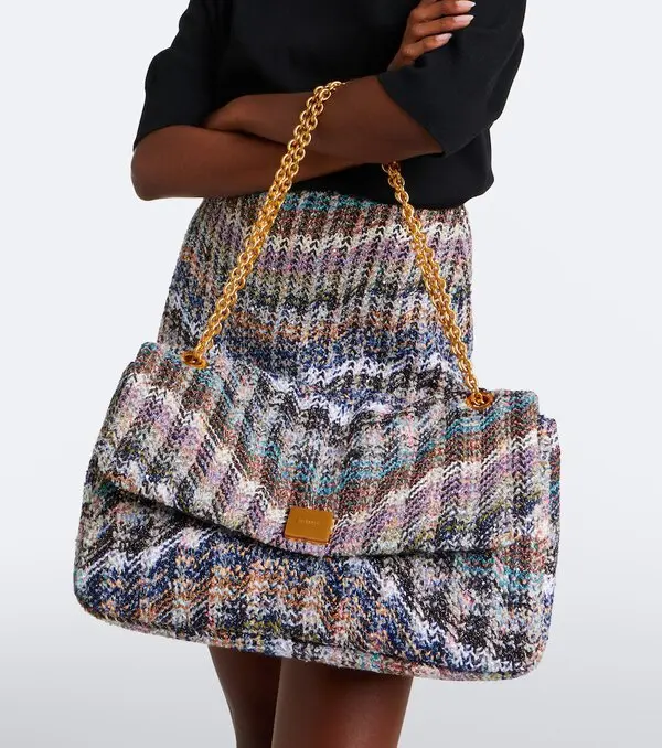Missoni Small Knitted Shoulder Bag