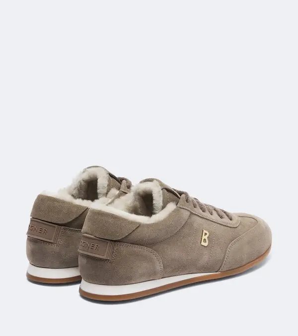 Bogner Valencia Shearling-lined Suede Sneakers