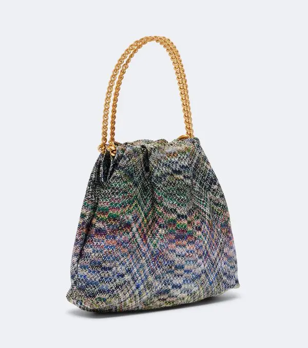 Missoni Mini Knitted Top-handle Bag