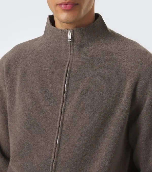 Our Legacy Line Wool Zip-up Cardigan