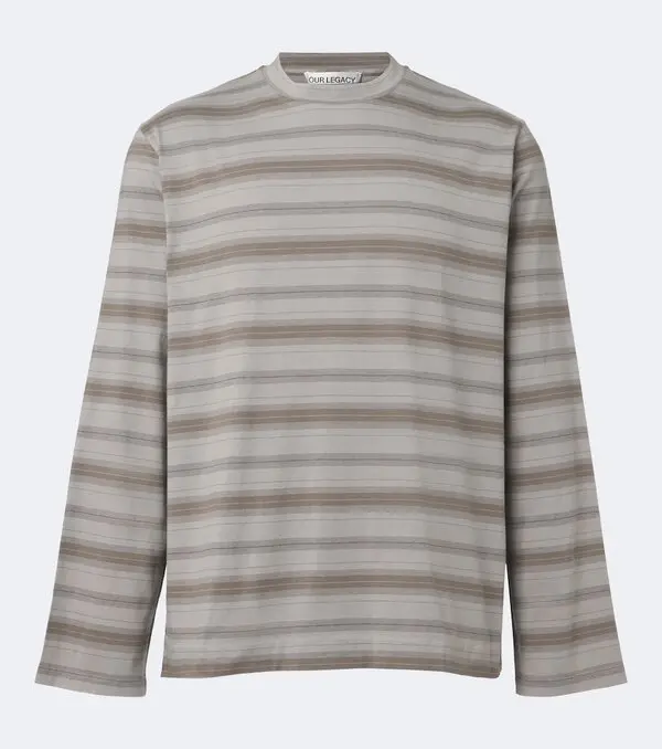 Our Legacy Box Striped Cotton Jersey T-shirt