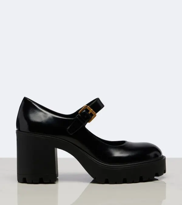 Prada Patent Leather Mary Jane Pumps