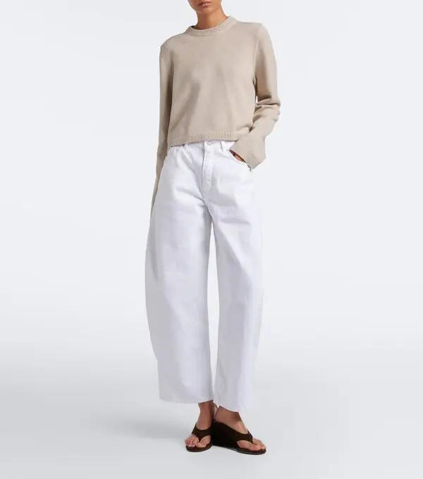 Alaïa Barrel-leg Jeans