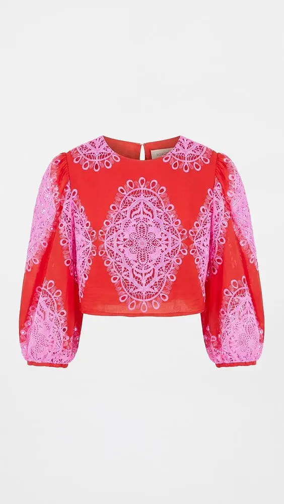Borgo De Nor Rhea Lace Top