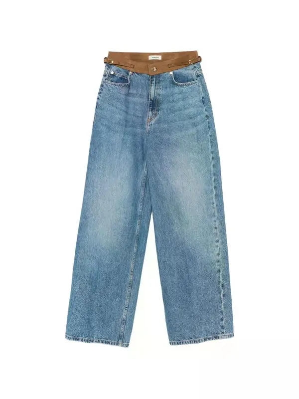 Sandro Jeans Con Bolsillos Y Cinturón | | Hn