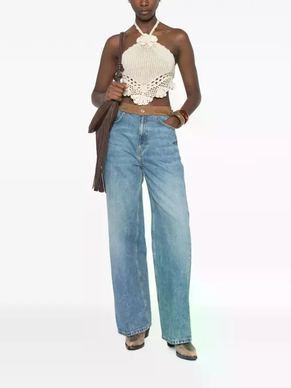 Sandro Jeans Con Bolsillos Y Cinturón | | Hn