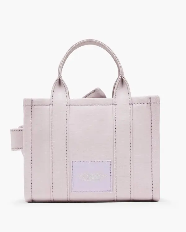 Marc Jacobs Canvas Tote With Oversized Bow Detail - Light Iris