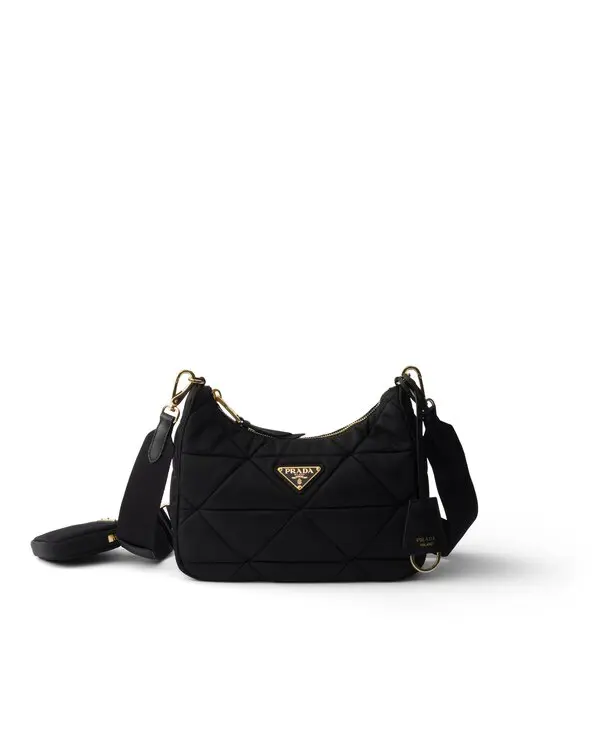 Prada Quilted Re-nylon Shoulder Bag
