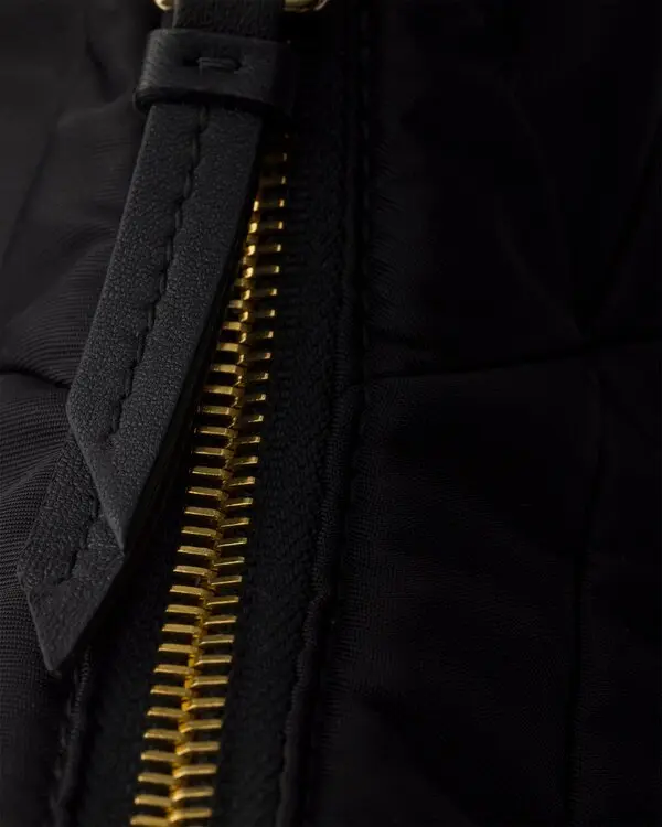 Prada Quilted Re-nylon Shoulder Bag