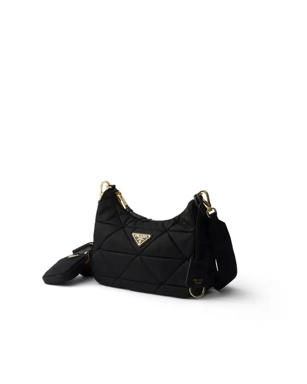 Prada Quilted Re-nylon Shoulder Bag